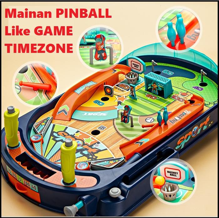 Jual MAINAN BATTLE GAME PINBALL MACHINE BALL MESIN TEMBAK BOLA FOOTBALL ...