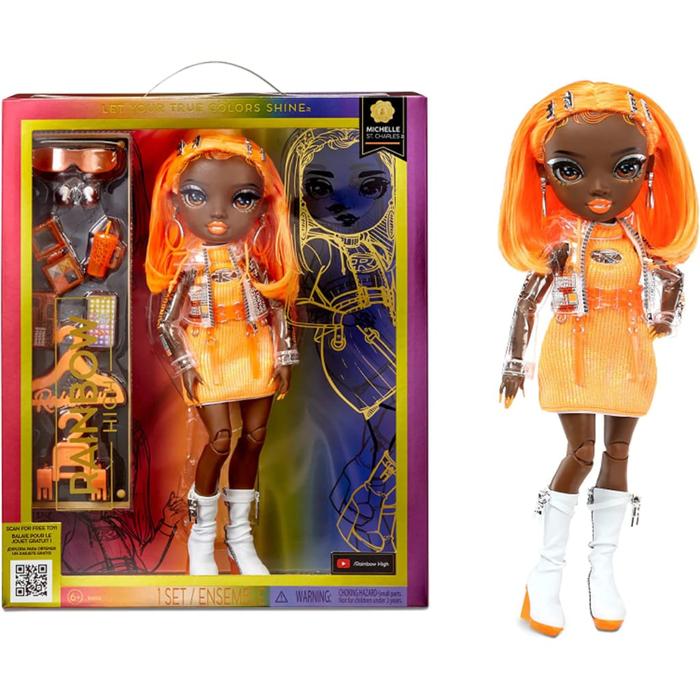 Jual Rainbow High Michelle Orange Fashion Doll - Kota Medan ...
