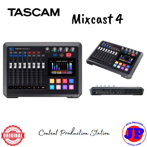 Jual Tascam Mixcast 4 Podcast Station Built-in Recorder USB Audio Interface - Jakarta Pusat ...