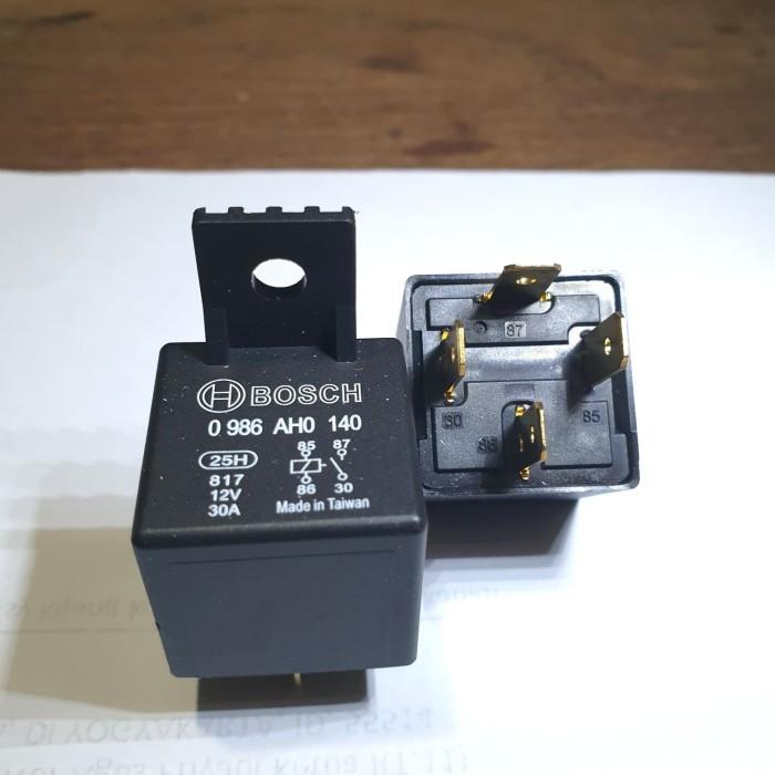 Jual Relay Otomotif Untuk Mobil Motor 12V 12 Volt 4 Kaki Pin 30A 80A 4P ...