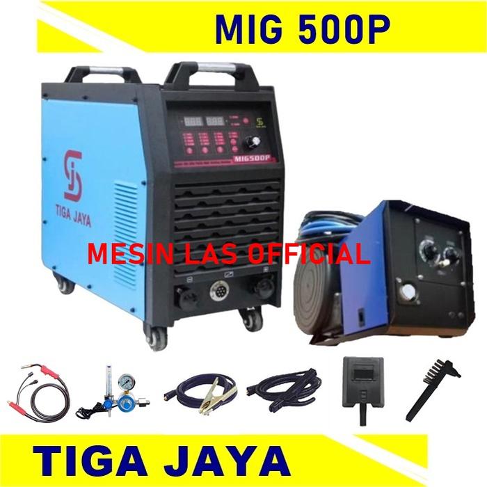 Jual Mesin Las MIG 500 A Pulse Trafo Las CO2 MIG 500 P Tiga Jaya ...