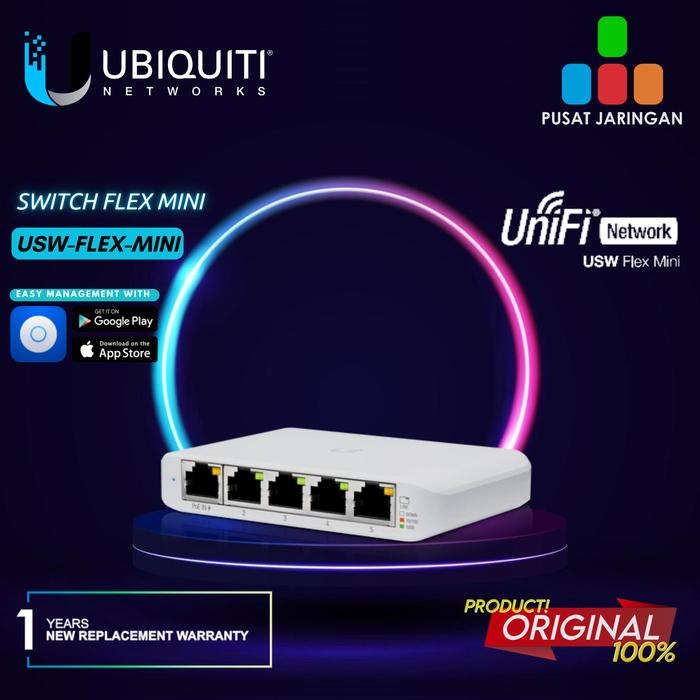 Jual UBIQUITI USW-Flex-Mini 5 Port Switch Flex Mini - Jakarta Pusat - Pusat Jaringan Nusantara ...