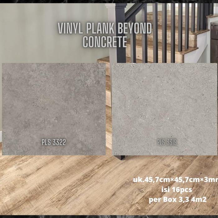 Jual Lantai Vinyl Tile Motif Stone Beyond Floor PLS Tebal 3mm - Jakarta ...