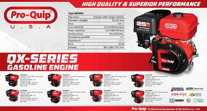 Jual Engine Proquip QX 240 9 HP - Jakarta Barat - Mesin-Mesin | Tokopedia