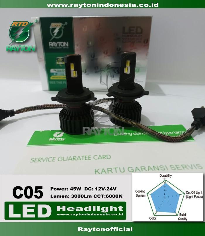 Promo RTD Rayton Lampu Utama Mobil / Lampu Depan Mobil LED C05 Single ...