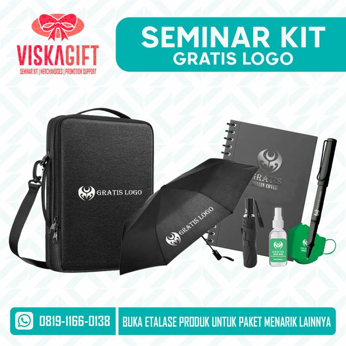 Jual Paket Seminar Kit 12.3 | Perlengkapan Seminar Custom | Tas Seminar ...