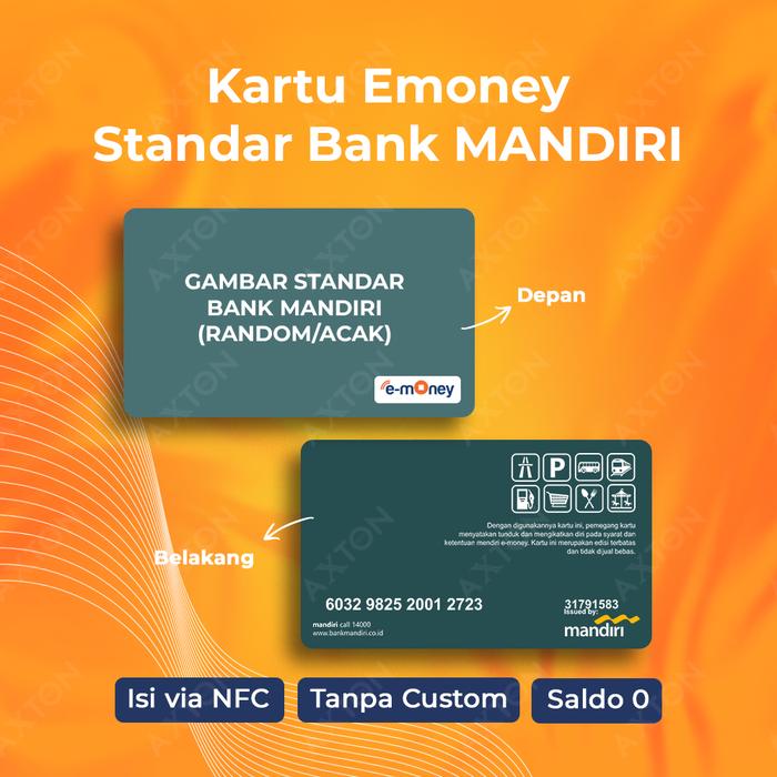 Jual KARTU E MONEY E TOLL BRIZZI BRI FLAZZ BCA GEN 2 MANDIRI TAPCASH ...