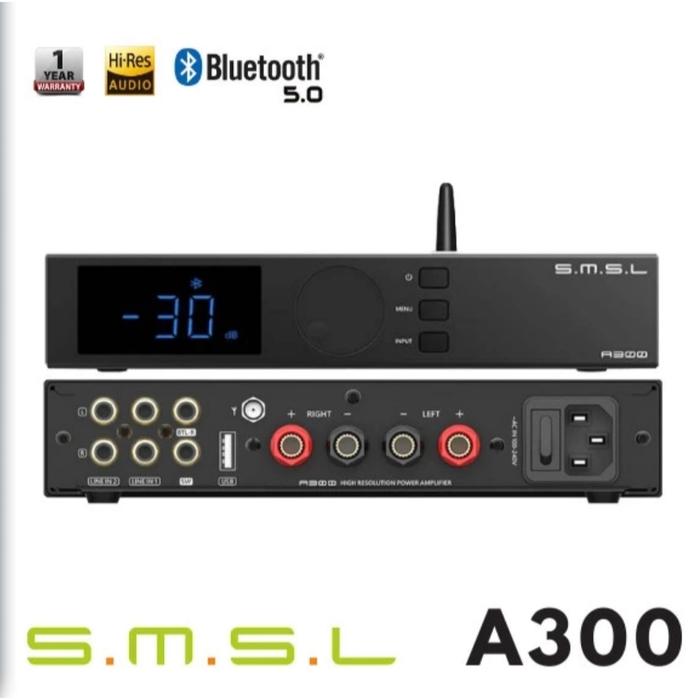 Jual SMSL A300 A 300 Digital Amplifier with Bluetooth - Jakarta Utara ...