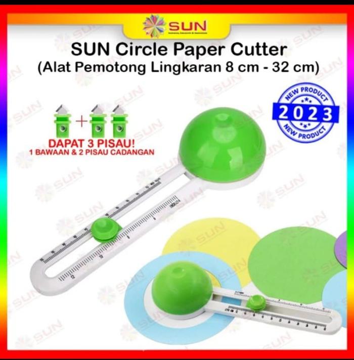 Jual Pin Circle Cutter / Pemotong Kertas Bulat - 8-32cm - Kab. Sidoarjo ...