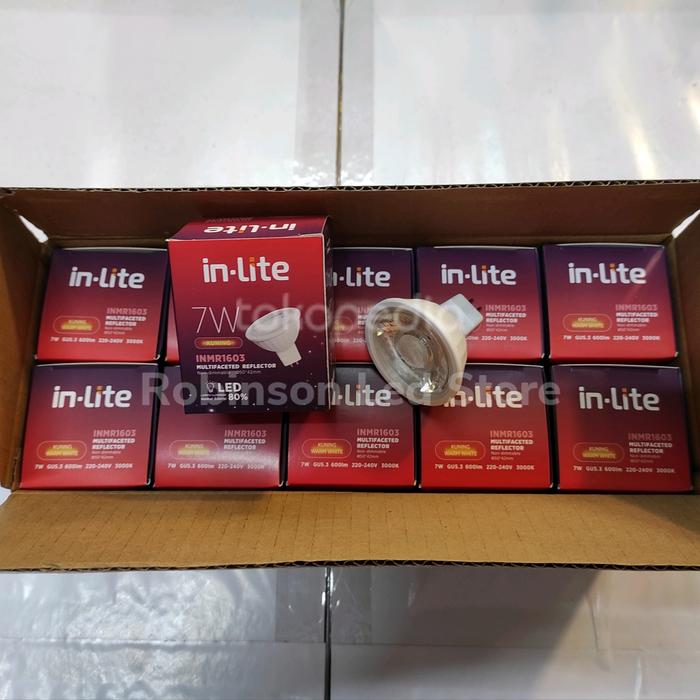 Jual Lampu LED Spotlight Mr16 7W 7 Watt 3000K / Warm white Inlite / In-Lite - Jakarta Pusat ...