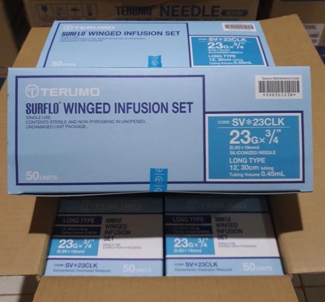 Jual WING NEEDLE TERUMO 23 (PCS) - Kota Tangerang - Dunia Alkes Utama ...