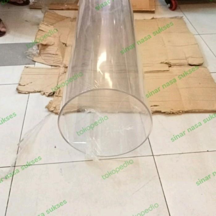 Jual Pipa akrilik/pipa bening 35mm x 29mm x 25cm pipa Acrylic Tube ...