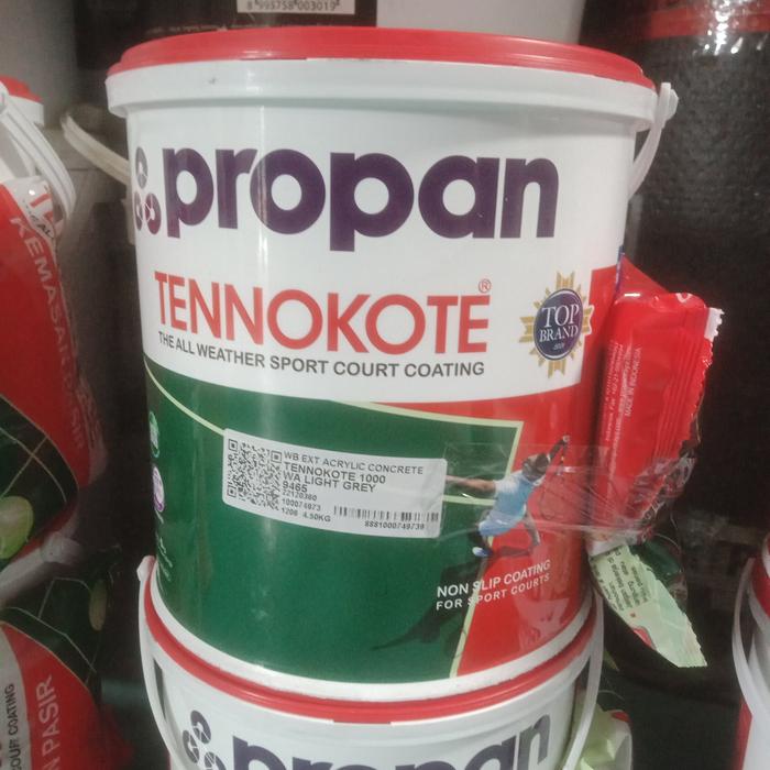 Jual Cat Lapangan PROPAN TENNOKOTE 5 KG @ Light Grey - Jakarta Barat ...