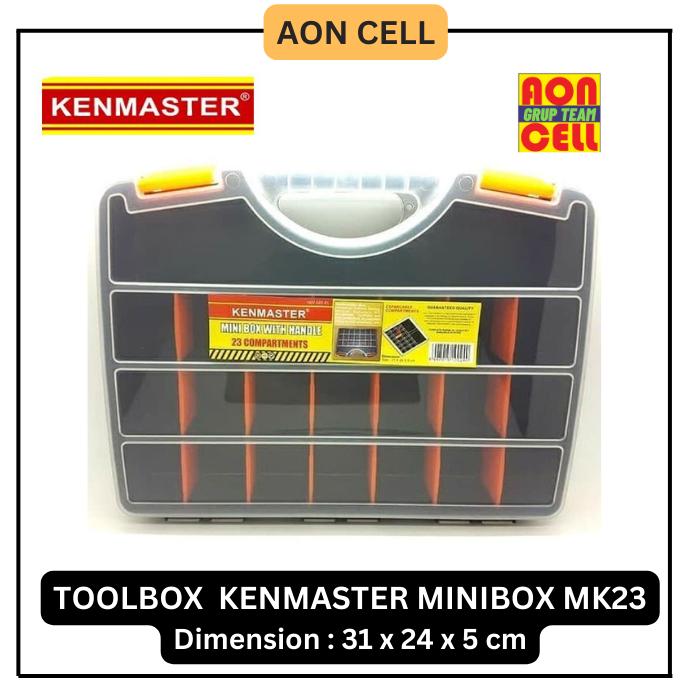 Jual Kenmaster Mini Box Tempat Penyimpanan MK-23 23 compartements ...