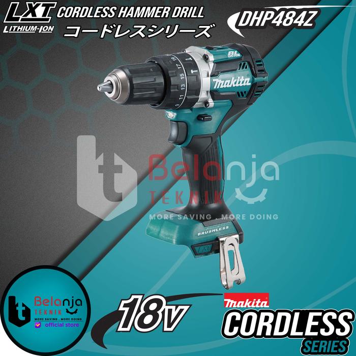 Jual Makita Cordless Hammer Drill DHP484Z Mesin Bor Baterai 18V DHP 484 - Kota Bogor - Belanja ...
