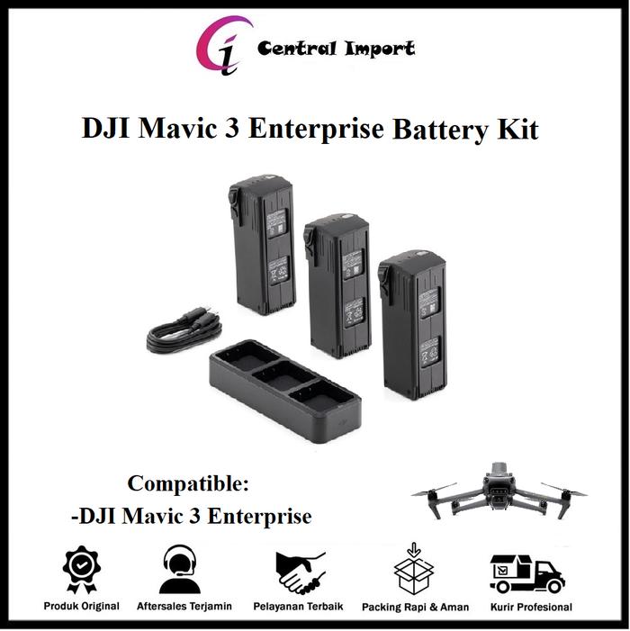 Jual DJI Mavic 3 Enterprise Series Battery Kit Original - Battery Kit ...