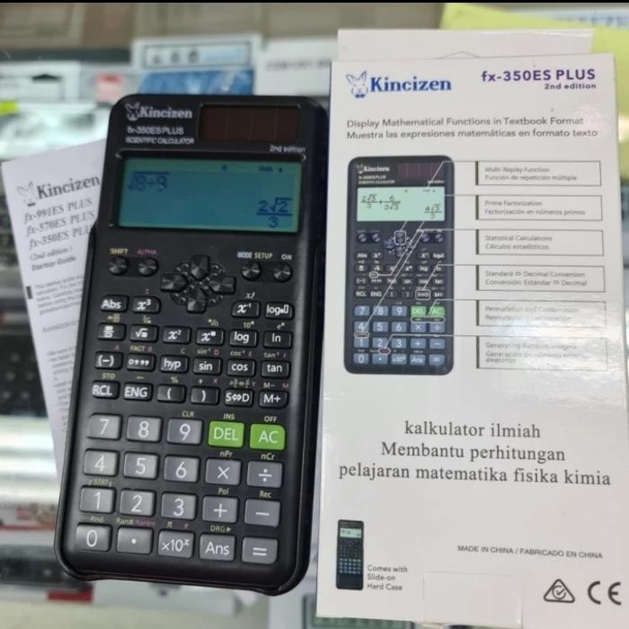 Jual Calculator Kalkulator Ilmiah Perhitungan FX-350ES Plus Fisika ...
