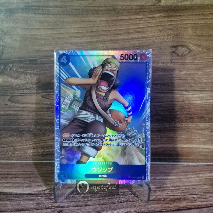 Promo ONE PIECE TCG / Kartu | OP03-041 Usopp SR | JP - Kab. Bandung ...