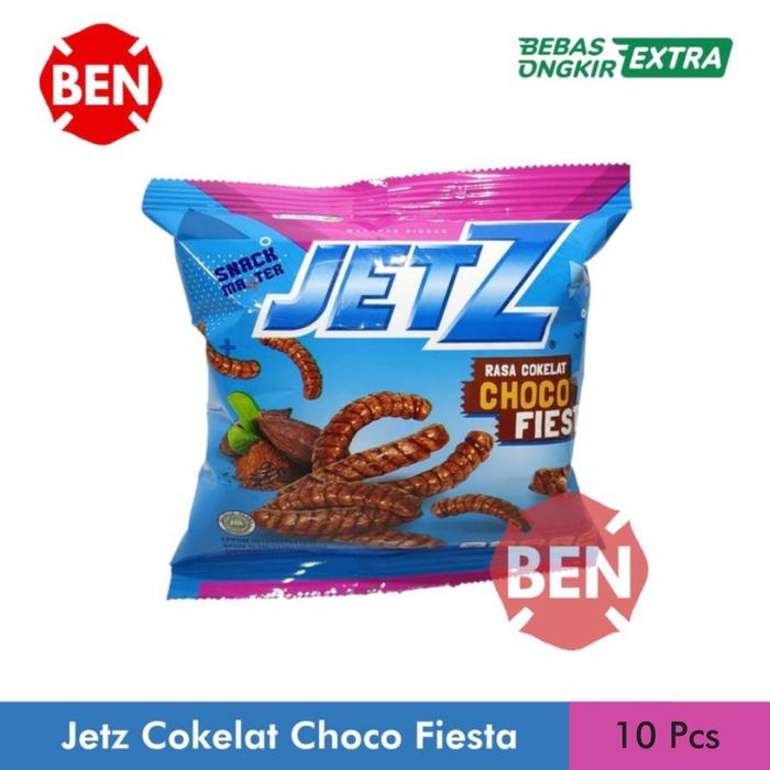 Jual Jetz Cokelat Choco Fiesta 1 Bungkus Pcs - Jet Z Chiki Coklat Manis ...
