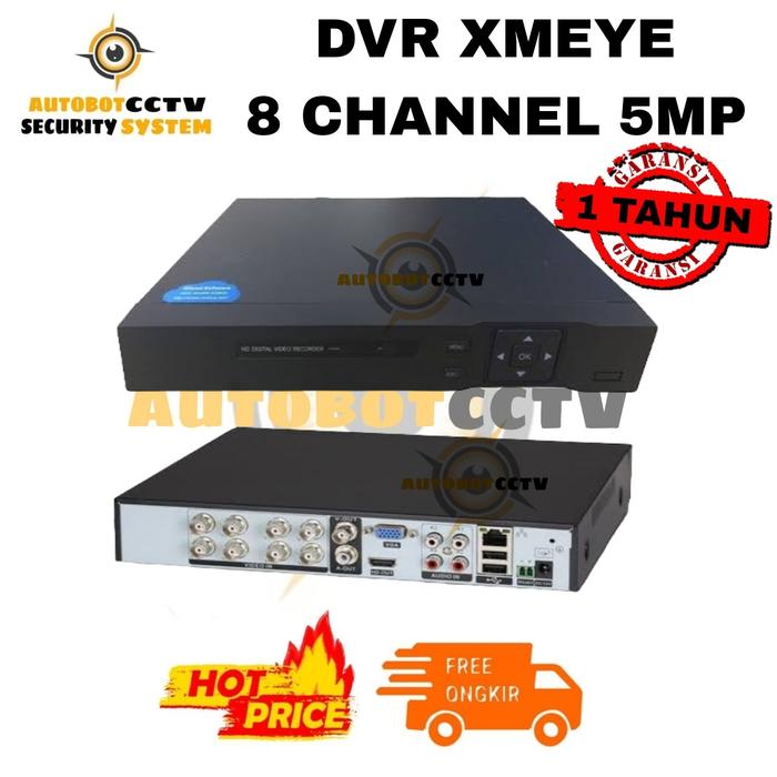 Jual DVR 8CH XMEYE AHD FULL HD 8 CHANNEL XMEYE 5MP 2560P SUPPORT ANALOG - Jakarta Barat ...