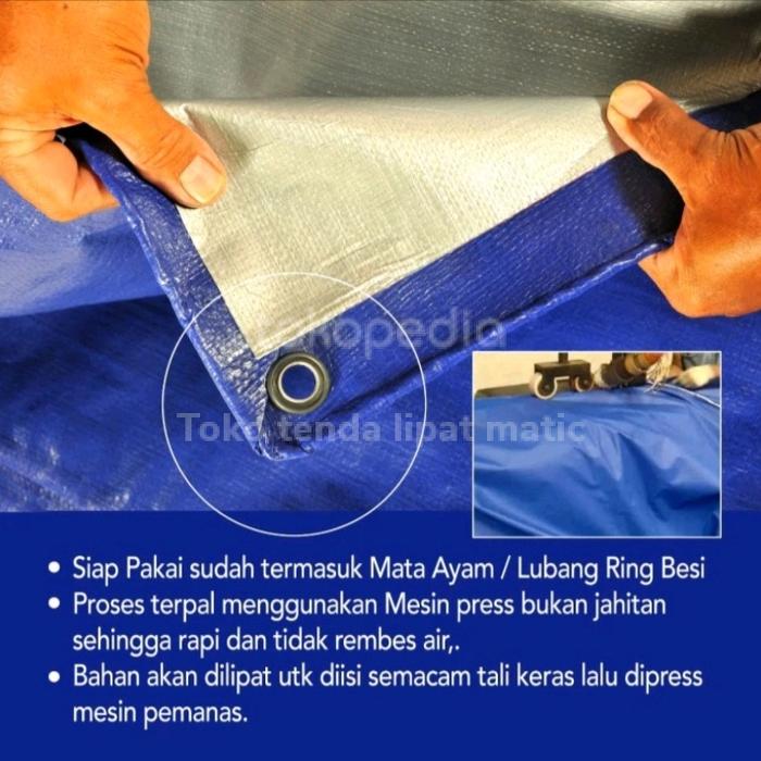 Jual TERPAL PLASTIK A12 UKURAN 5x12 METER - Jakarta Barat - Toko tenda ...