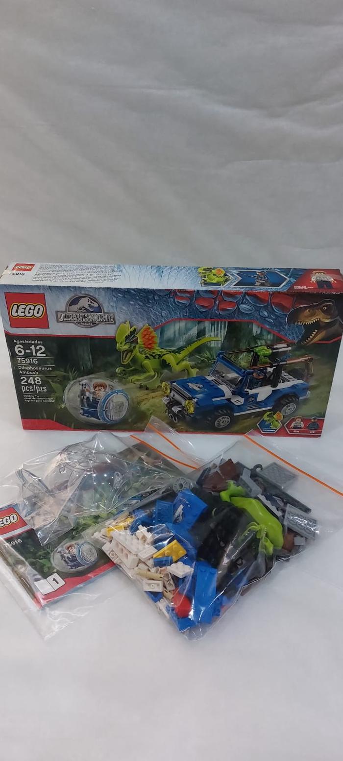 Jual Lego 75916 : Jurassic World - Dilophosaurus Ambush ( 100% ORIGINAL ...