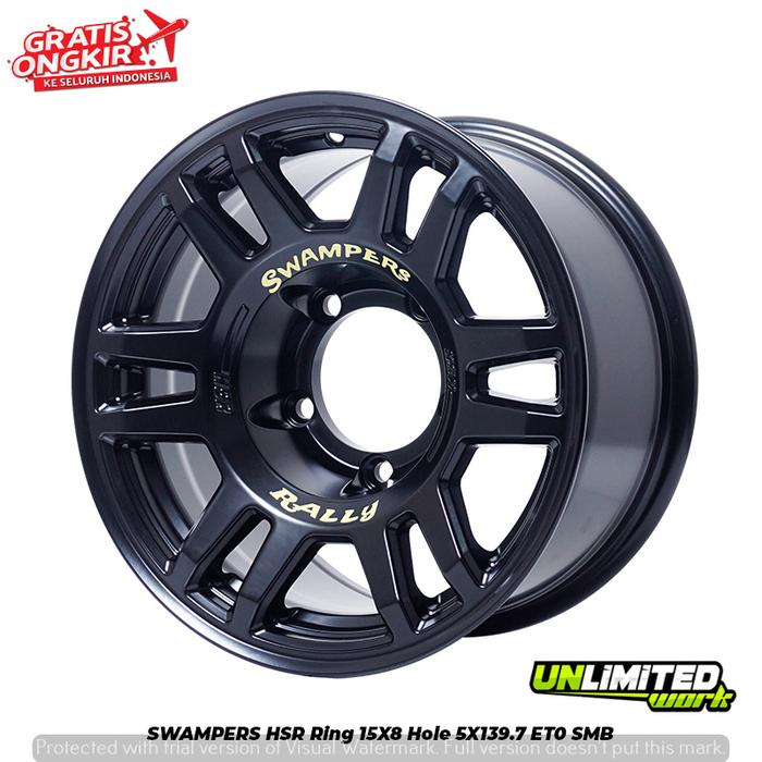 Jual velg offroad mobil Daihatsu Feroza Taft Jeep CJ Suzuki Escudo ring ...