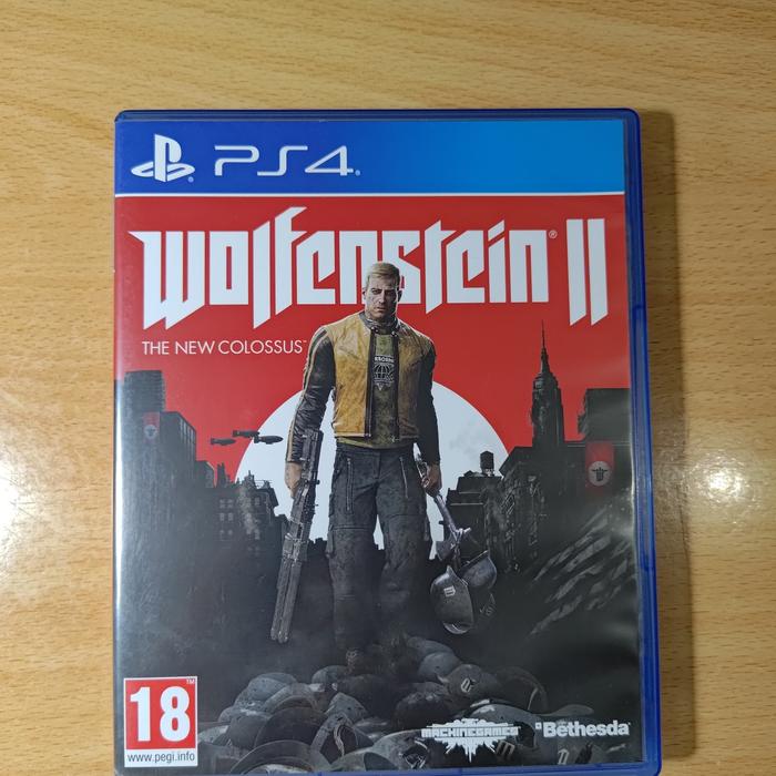 Jual kaset bd ps4 second, wolfenstein 2 ps4 second - Jakarta Barat - okamonstore | Tokopedia