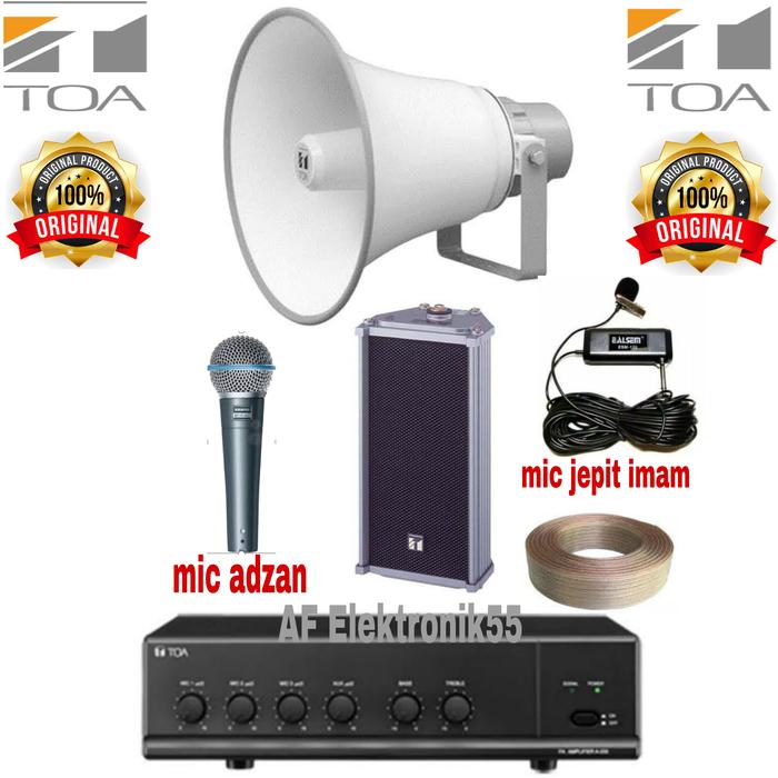 Jual Paket Sound System Toa Masjid Atau Musholla Original - Jakarta Barat - AF Elektronik55 ...