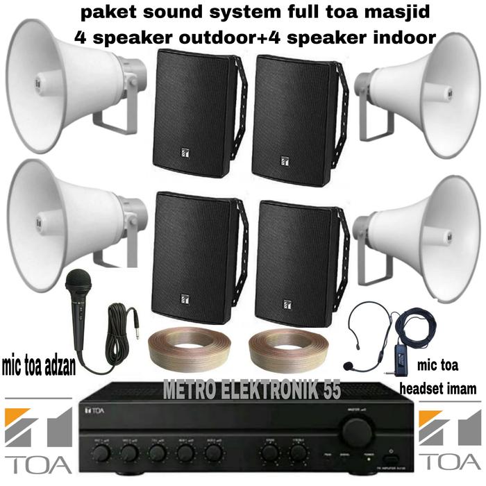Jual Paket Sound System Toa Masjid Full Toa Original - Jakarta Barat ...