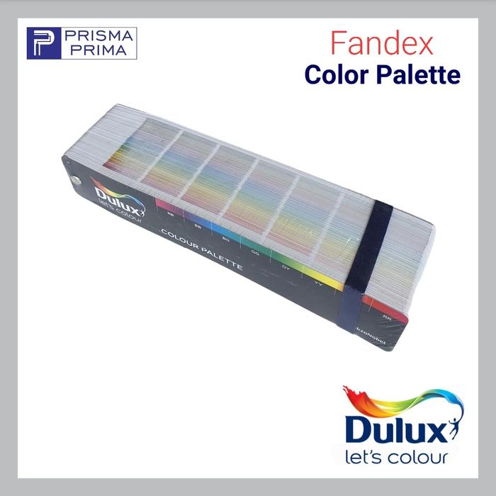 Jual Fandeck Katalog Kartu Warna Cat Dulux Color Pandex Palette Card ...