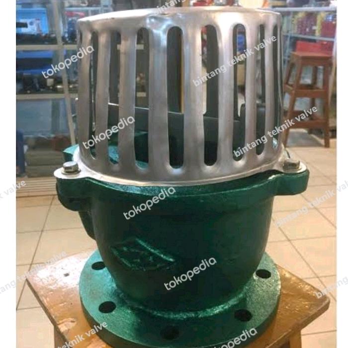 Jual foot valve 5" inch MIZU JIS 10K cast iron /saringan air - Jakarta ...
