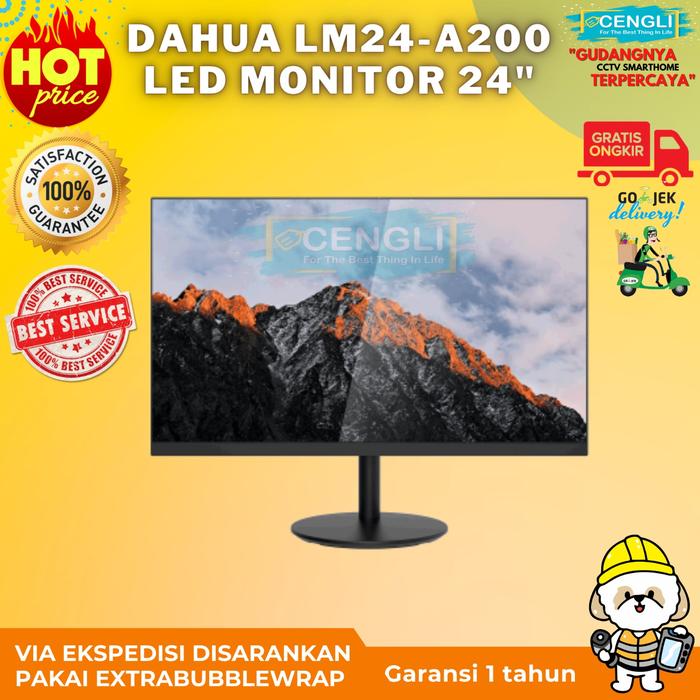 Promo Dahua LED Monitor 24inc DHI-LM24-A200 24 inc Full HD HDMI VGA 24inc - MONITOR SAJA - Kota ...