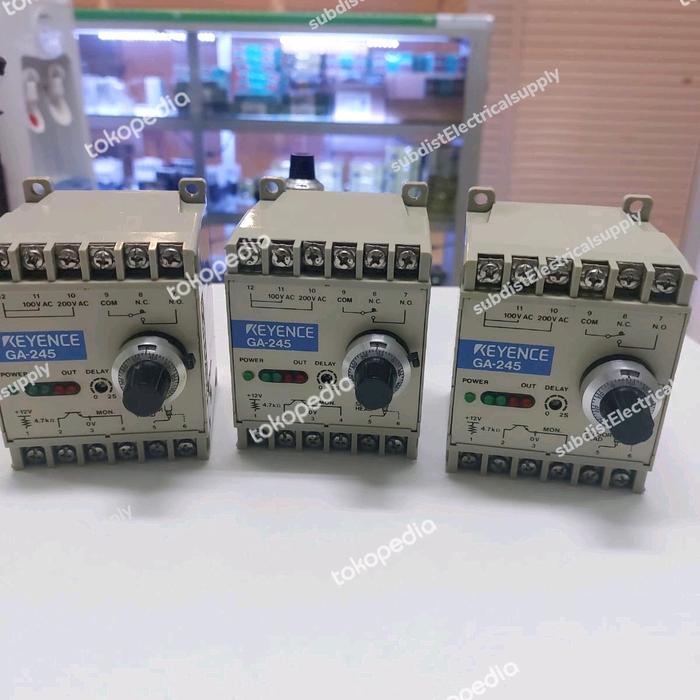 Jual GA-245 K3NYECE Keyence GA-245 Shock Sensor Amplifier KEYENCE GA ...