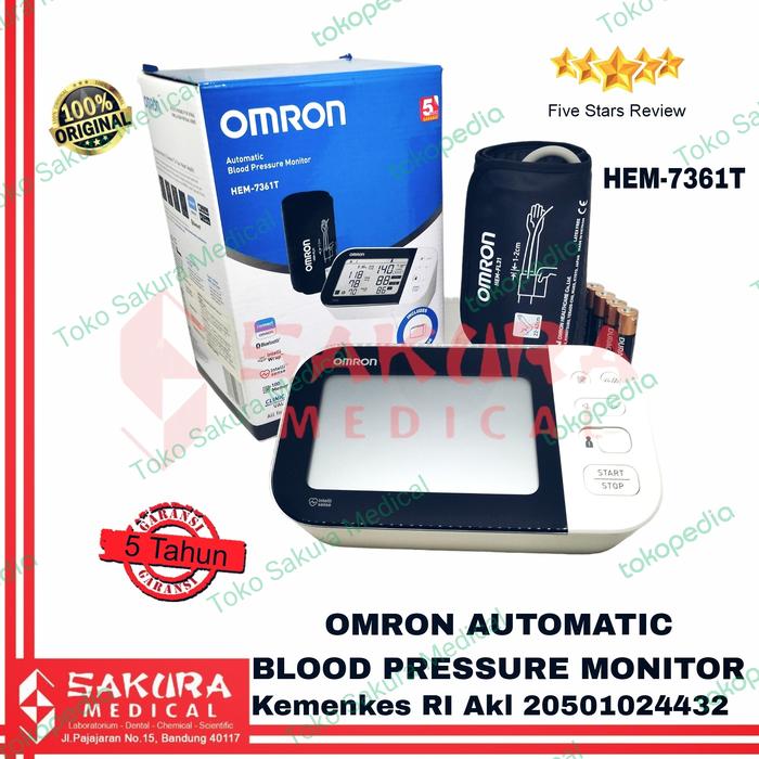 Jual OMRON Tensimeter Digital HEM-7361T - Kota Bandung - Toko Sakura ...