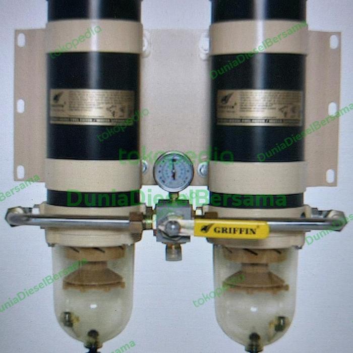 Jual FILTER RACOR SEPARATOR DOUBLE DUAL 751000 75/1000 GENUINE GRIFFIN ...