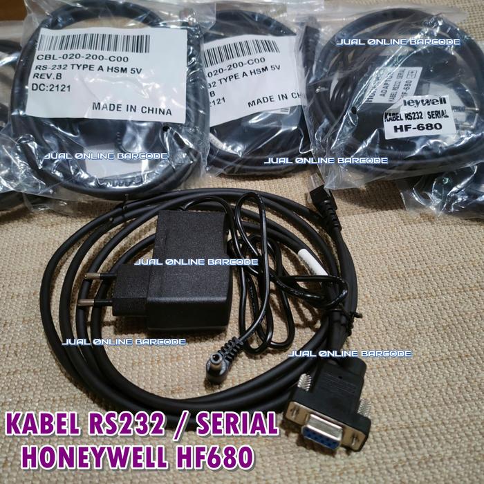 Jual KABEL RS232 SCANNER BARCODE YOUJIE HONEYWELL HF-680 | HF680 SERIAL ...