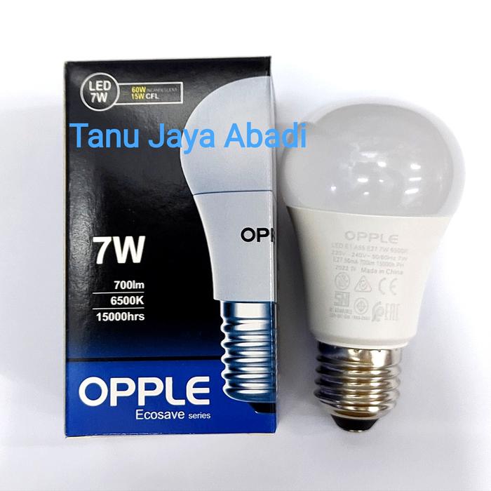 Jual Lampu Led Opple Ecosave 7watt putih 6500K 700 lumen - Kota ...