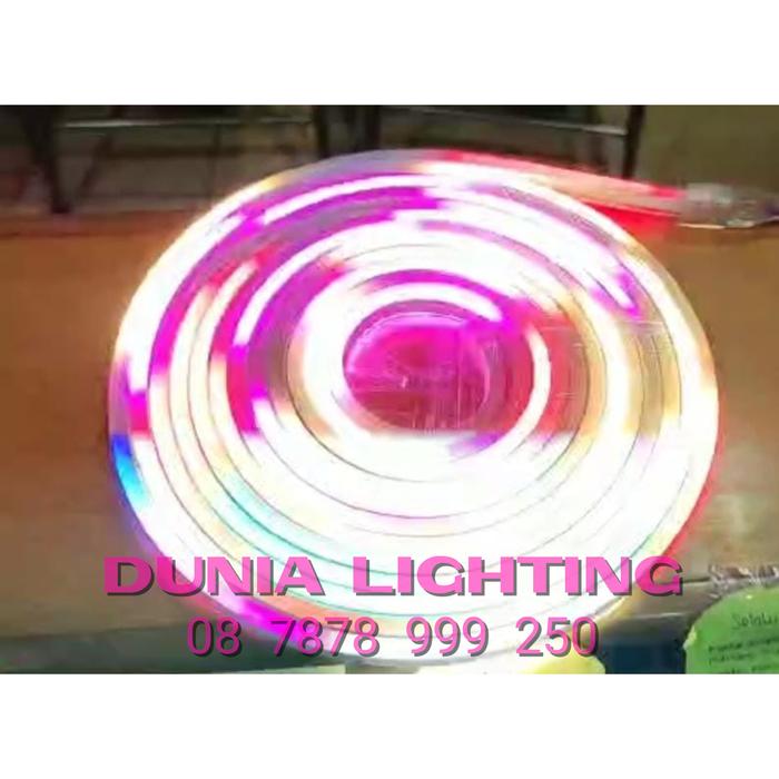 Jual LAMPU NEONFLEX LED RGB RUNNING 5M 220VOLT NEON FLEX LED RUNNING ...