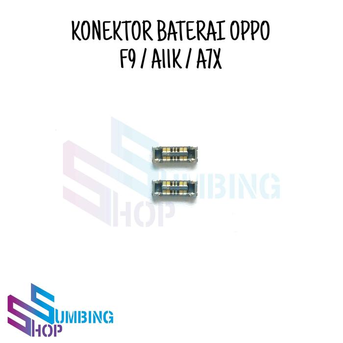 Jual Konektor Baterai Oppo F9 A11K A7X Soket Batre - Kab. Wonosobo - SUMBINGSHOP33 | Tokopedia