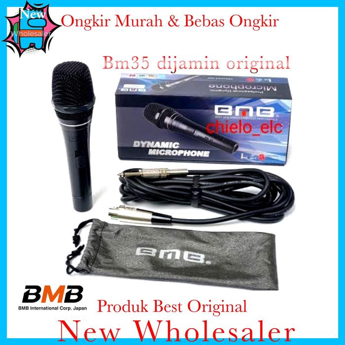 Jual Mic kabel Original bmb bm35 Garansi resmi BM 35 Vocal audio - Jakarta Barat - New whole ...