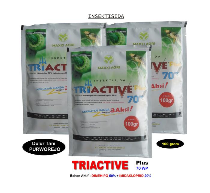 Jual Insektisida TRIACTIVE 70WP 100 gr Bhn Aktif Dimehipo ...