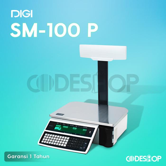 Jual TIMBANGAN DIGITAL DIGI SM100 P - DIGI SM 100 P CETAK LABEL HARGA ...