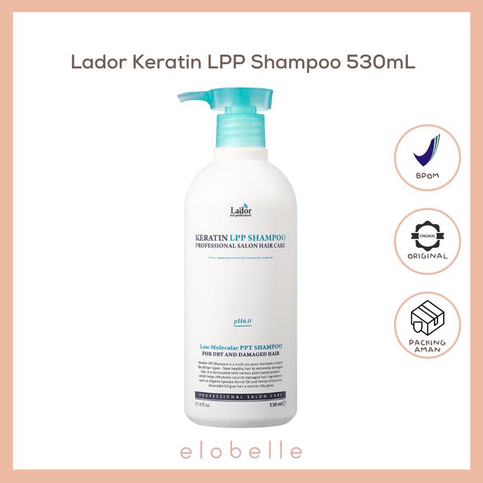 Promo Lador Keratin LPP Shampoo 530mL Keratin Treatment Series - Kota Surabaya - Elobelle Beauty ...