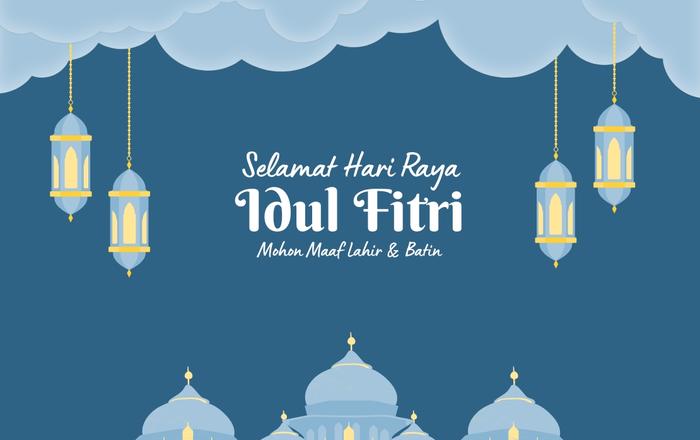 Jual Cetak Kartu Ucapan Ramadhan Lebaran Gratis Desain Free Design ...