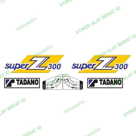 Jual stiker tadano super z 300 - Kota Tangerang - STIKER ALAT BERAT ID ...