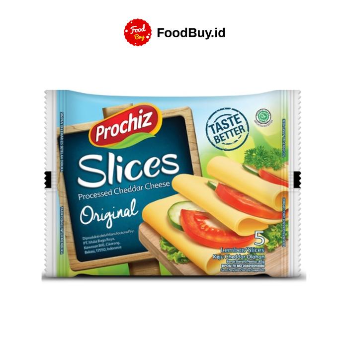 Jual Prochiz Keju Slice Cheddar Original - Isi 5 Slice 85 gr - Kota ...