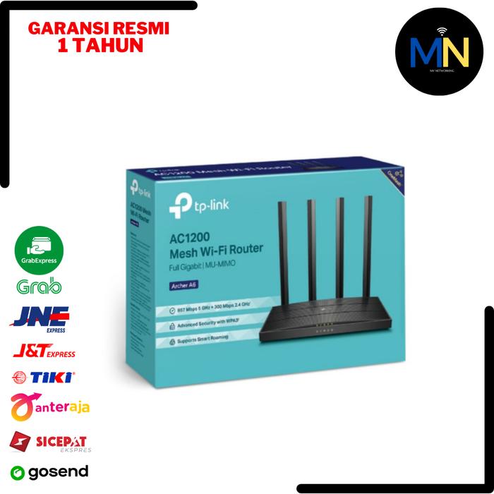 Jual TP-Link Archer A6 AC1200 Wireless MU-MIMO Gigabit Router - Jakarta ...