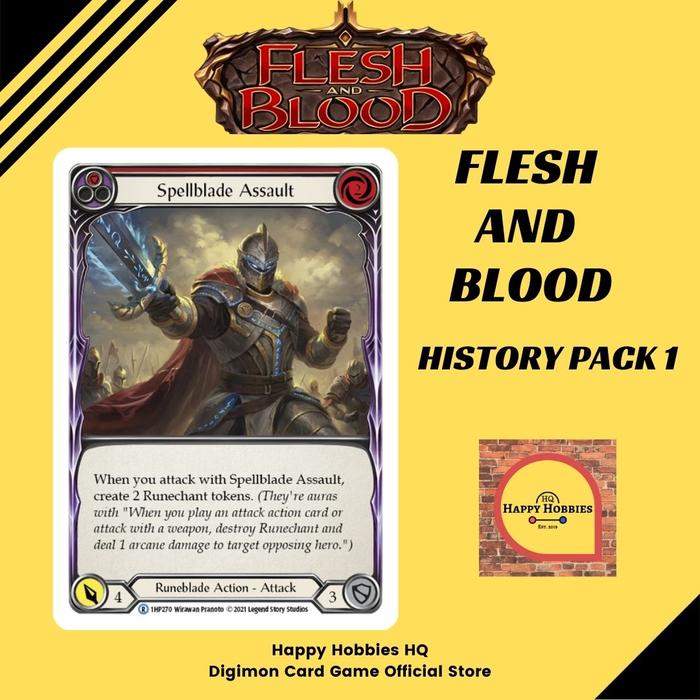 Jual Spellblade Assault Rare 1HP270 1HP271 History Pack 1 FAB Singles ...