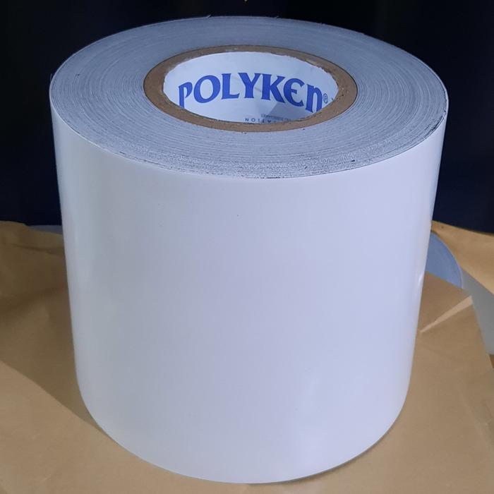 Jual wrapping tape polyken putih 6 inch x 100 fit-isolasi pipa dalam ...